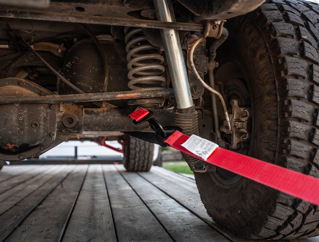 SpeedStrap | 2" x 30" Axle Strap w/ D-Rings