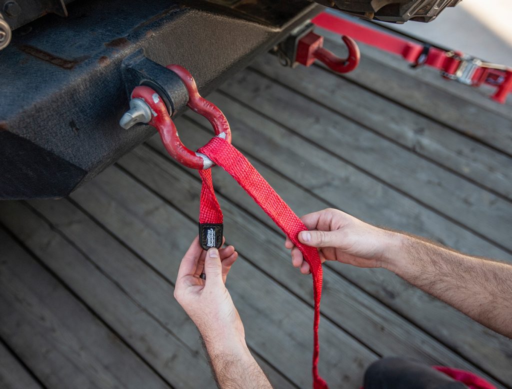 Weavable Recovery Tow Strap 1" SuperStrap | SpeedStrap