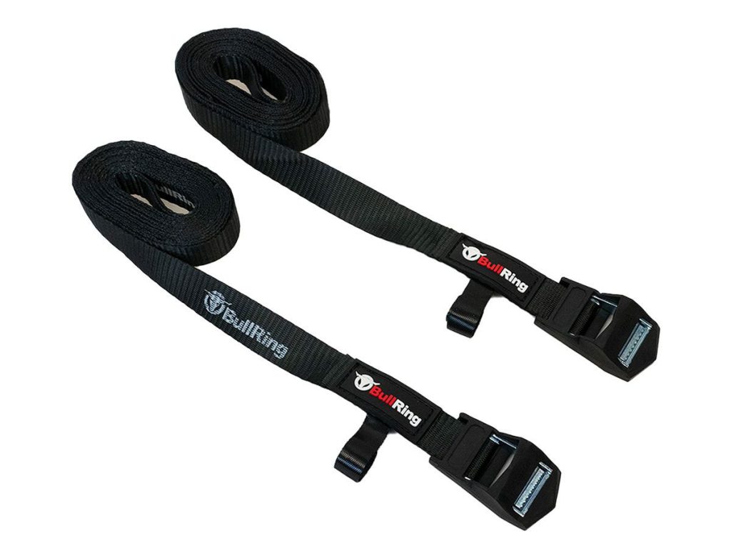 1" x 12' Lashing Cargo Tie-Down Strap (2 Pack)