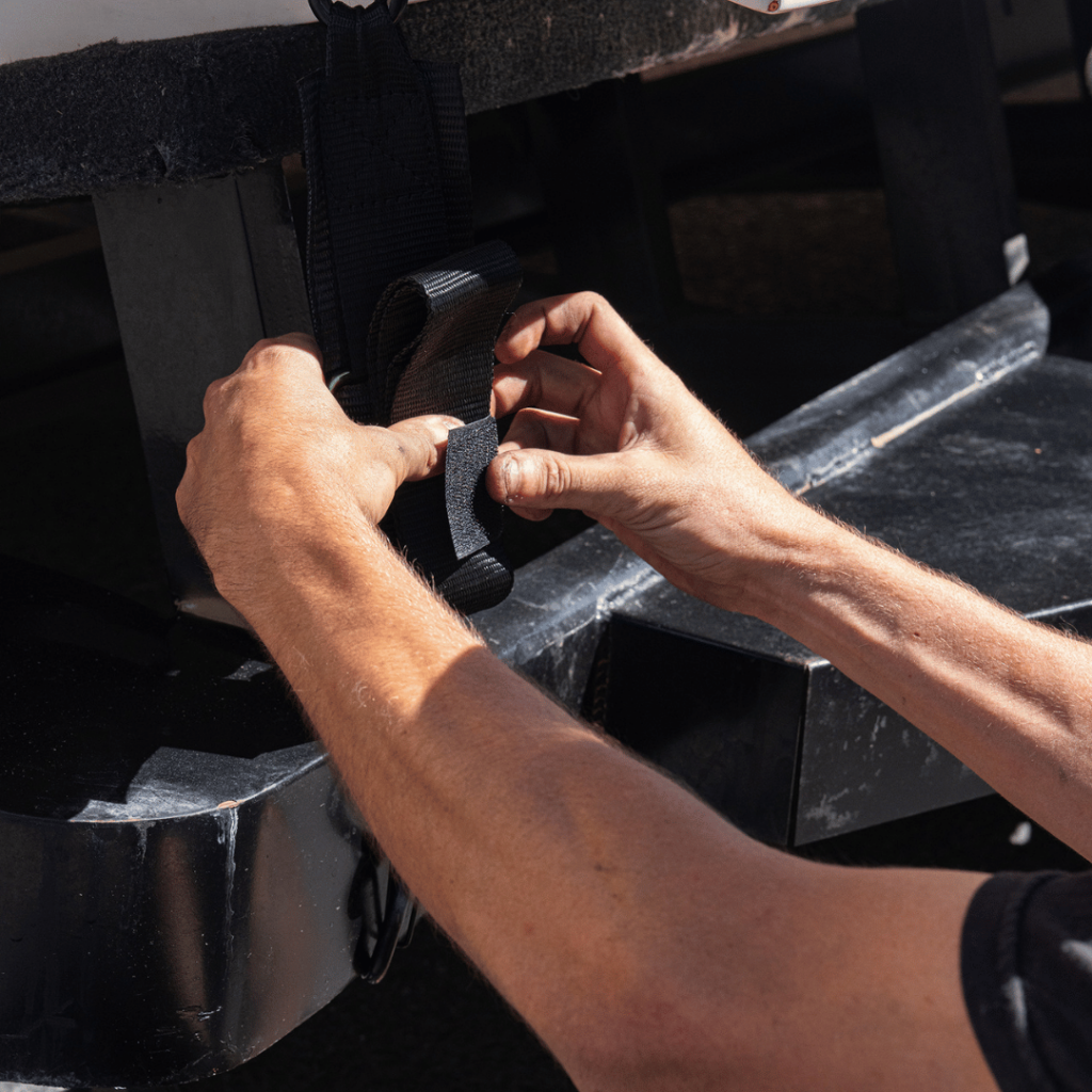 2” x 4’ Marine Transom Tie-Down Straps with Snap S-Hooks (2 Pack ...