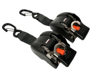 Stainless Steel Retractable Marine Transom Tie-Down Straps | SpeedStrap